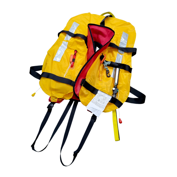 Double Chamber Inflatable Life Jacket 275N (MED/SOLAS) - Mars Safety ...